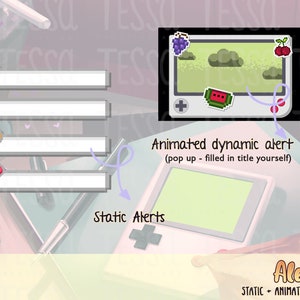 Animated Retro Old Time Twitch Package, Cute Twitch Overlay, Panels ...