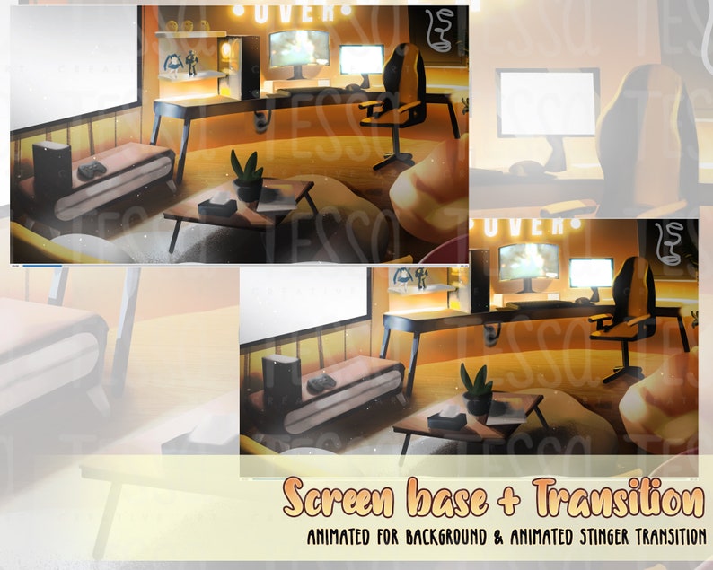 Animated Gold Gaming Room Setup Twitch Package Cam Twitch - Etsy Animated Gold Gaming Room Setup Twitch Package Cam Twitch - Etsy