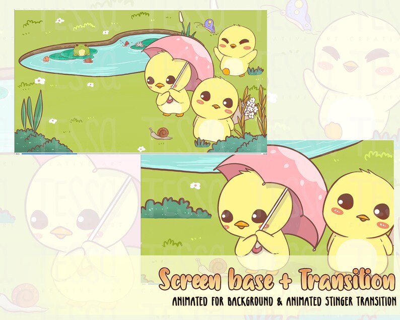 Animated Duck Twitch Package Camera Twitch Overlay Twitch - Etsy