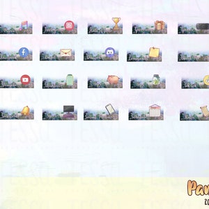 Animated Sakura River Twitch Stream Overlays Package Kit: Stream ...