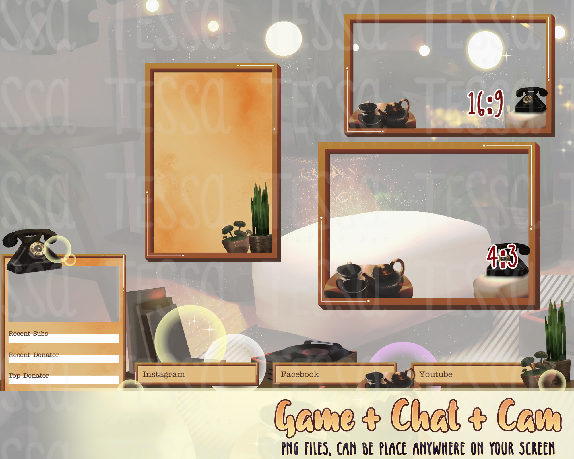 Digital Art & Collectibles panels animated old vintage twitch package ...