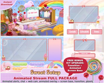 Animated Vanilla Ice Cream Transition Cute Twitch Stinger - Etsy