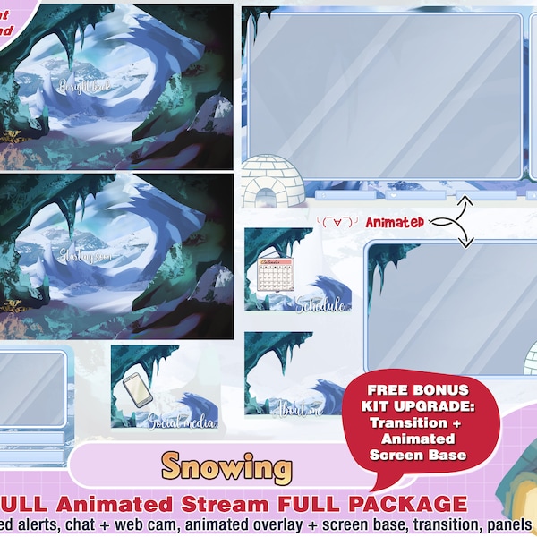 Frozen Streamer Banner - Etsy