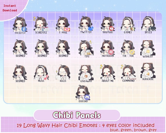 Cheveux Chibi Mignons Jolie Fille Chibi Aux Cheveux Blancs Isolée PNG