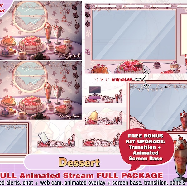 Twitch Overlay - Etsy