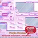 Animated Purple Dream Twitch Package, Kawaii Twitch Overlay, Twitch ...