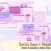Animated Purple Dream Twitch Package, Kawaii Twitch Overlay, Twitch ...