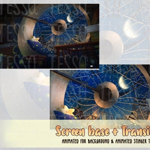 Animated Cute Clock Bedroom Twitch Package for Streamer to Stream Pack ...