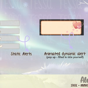 Animated Wolf Twitch Package, Wolf Twitch Overlay, Panels, Alerts ...