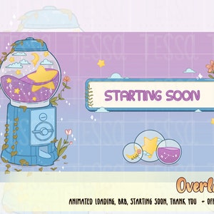 Animated Claw Arcade Game Twitch Package Include Twitch Stream Overlays ...