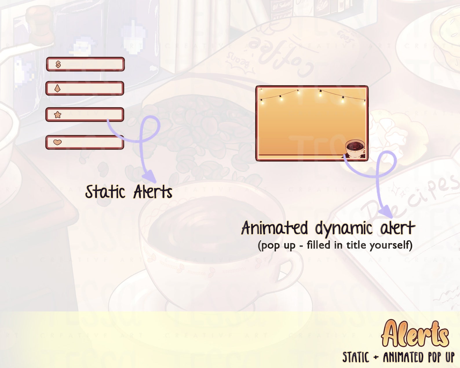 Animated Coffee Break Twitch Package for Streamer to Stream: - Etsy Canada