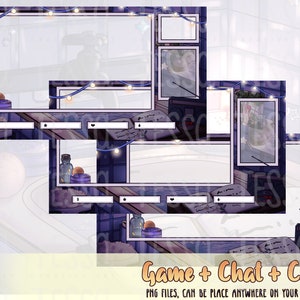 Animated Bath Tub Relax Twitch Stream Package, Twitch Overlays, Panels ...