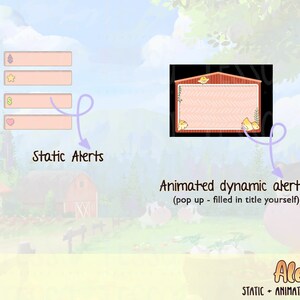 Animated Harvest Farm Life Twitch Stream Package Kit, Twitch Stream ...