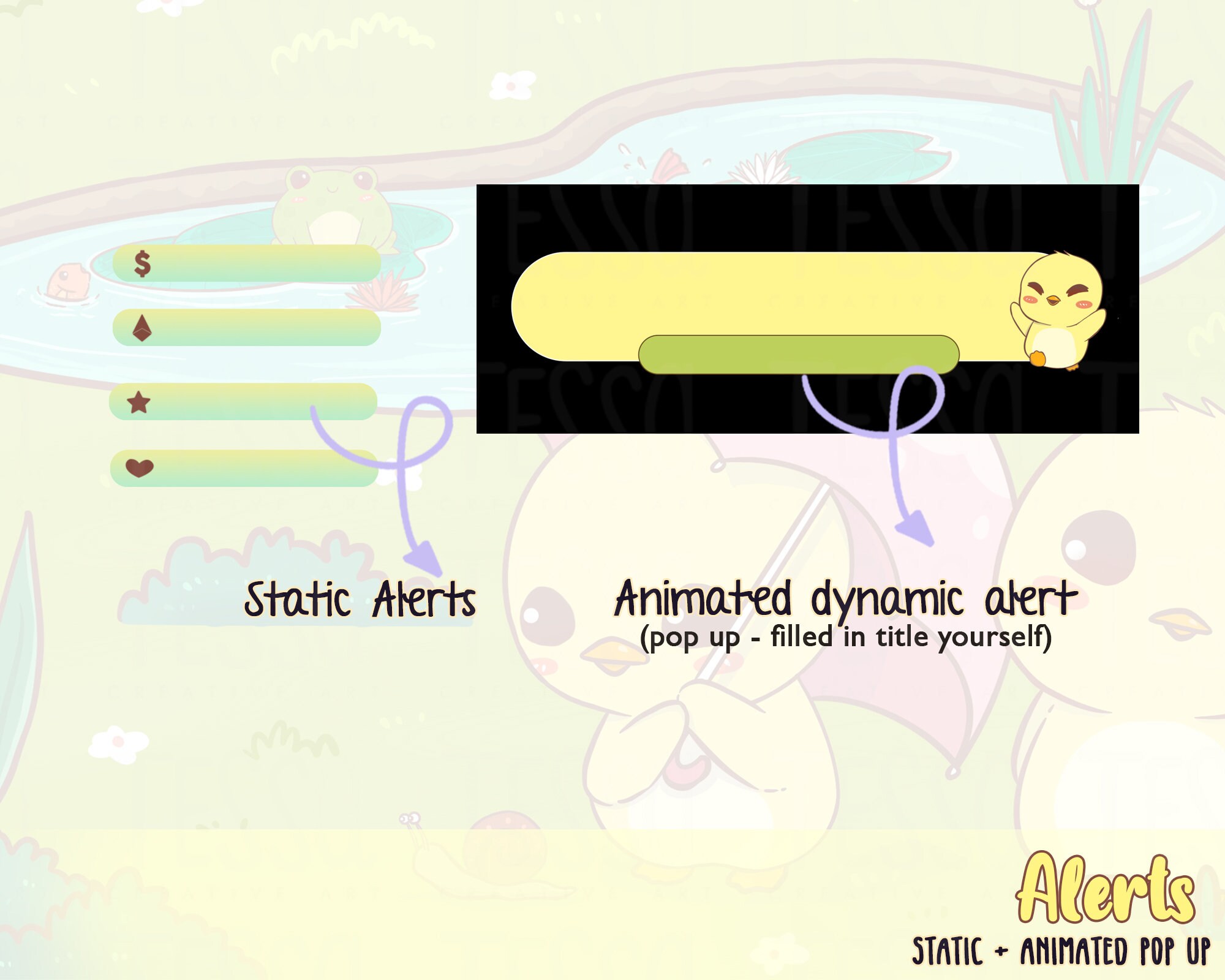 Animated Duck Twitch Package Camera Twitch Overlay Twitch - Etsy