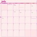 Funky Pink 2024-2025 Calendar and Weekly Planner - Etsy
