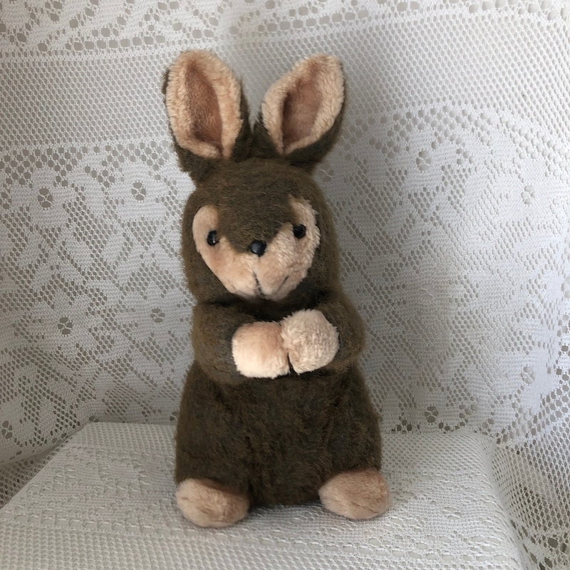 1970s Stuffed Rabbit - Etsy