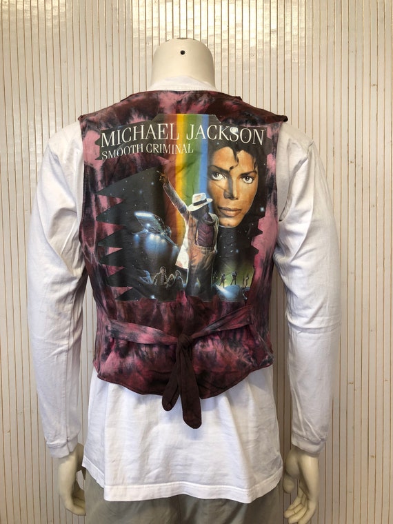 Men's Vest Vintage Michael Jackson Sleeveless Cotton … - Gem