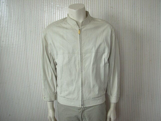 Vintage French Leather Jacket - Etsy