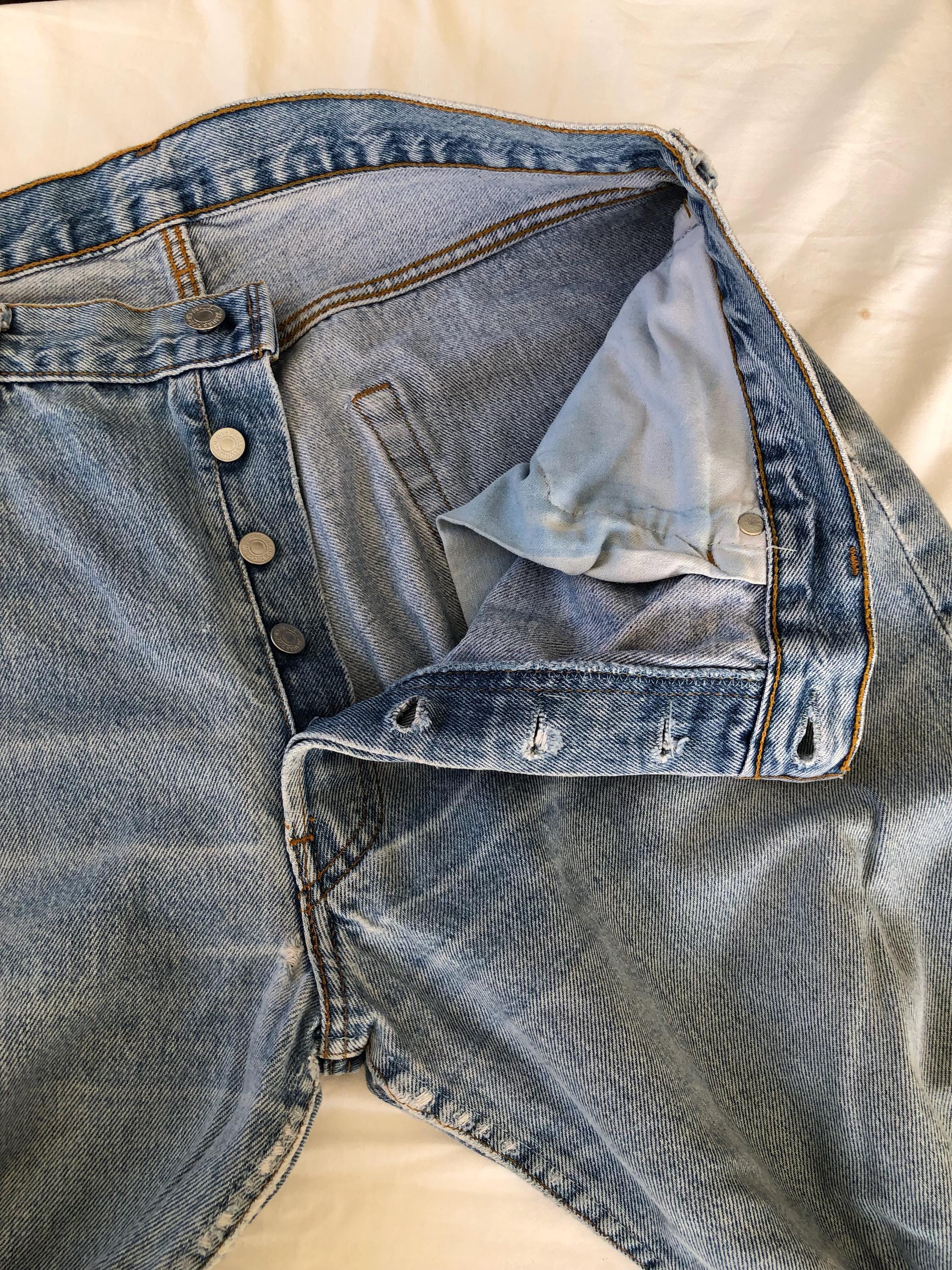 Levi's 501 Vintage W36L36 Made in USA Authentic Unisex Jeans Levi's 501 Vintage W36L36 Made in USA Authentic Unisex Jeans