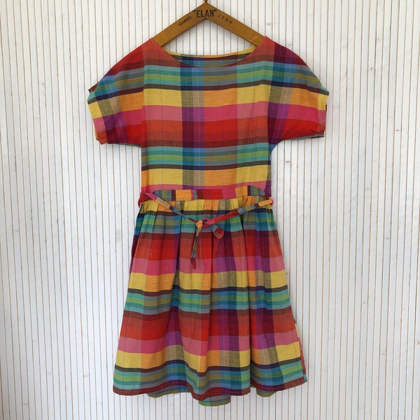 Caribbean Madras Dress - Etsy