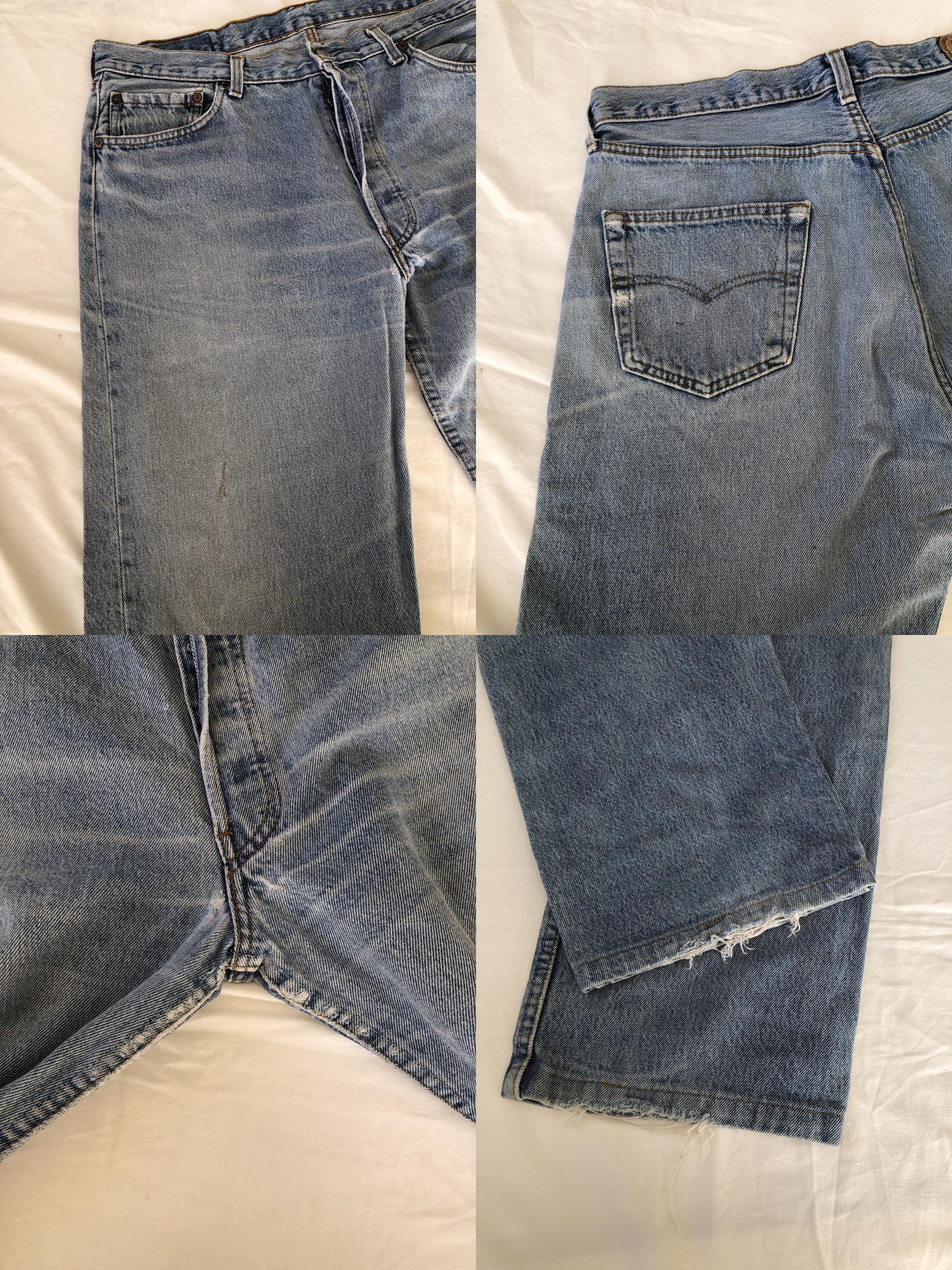 Levi's 501 Vintage W36L36 Made in USA Authentic Unisex Jeans Levi's 501 Vintage W36L36 Made in USA Authentic Unisex Jeans