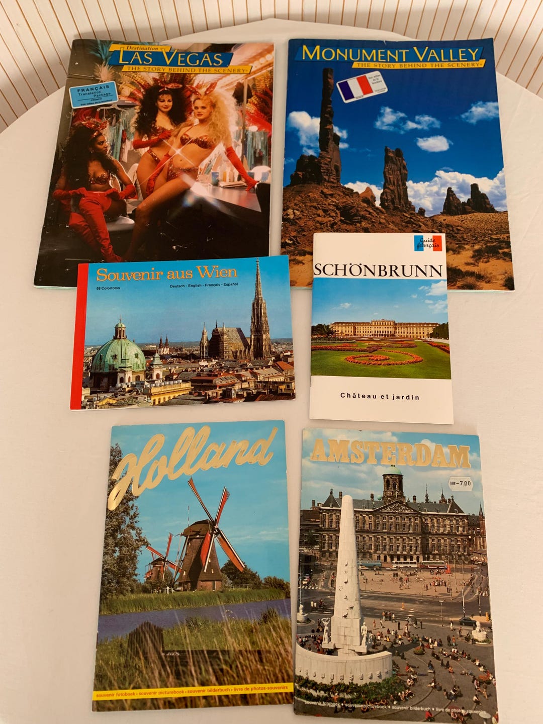 Lot of Tourist Guides 80s 90s Set of Vintage Books Travel Idea Vacation ...