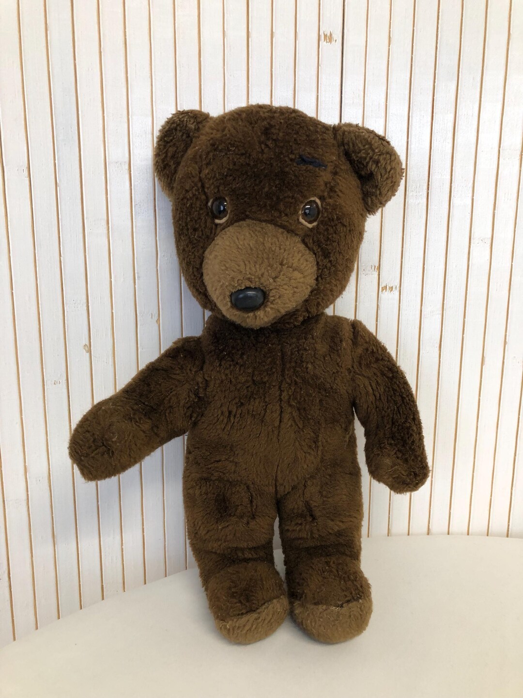 Vintage Little Brown Bear Plush Bayard Presse Doudou Collectible Plush ...