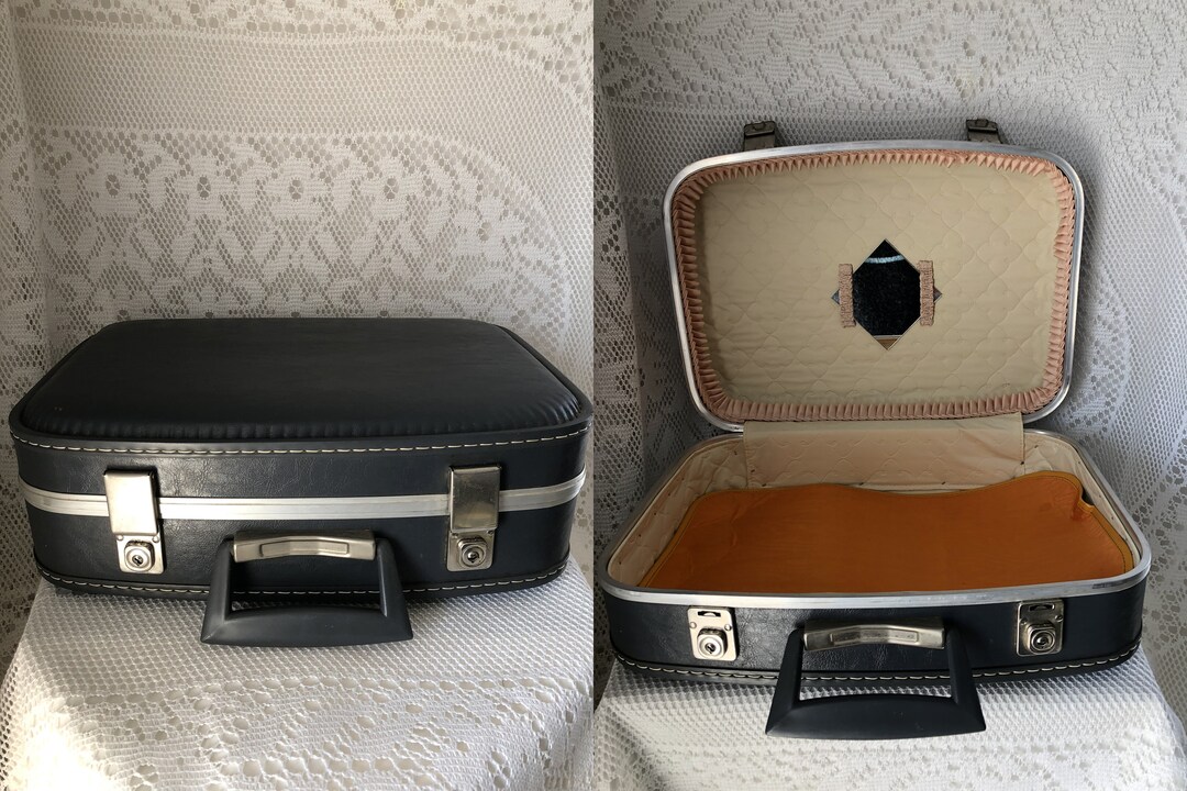 Old Suitcase Cabin Vintage Suitcase Small Travel Suitcase Vanity Retro ...