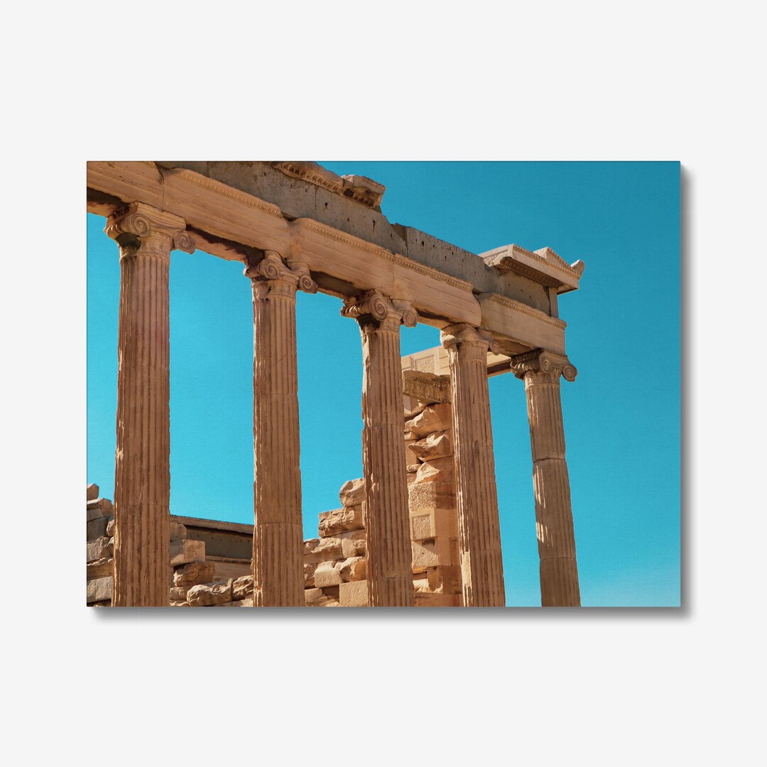 Parthenon, Ancient Greece - Acropolis Ruins, Athens - Fine Art ...