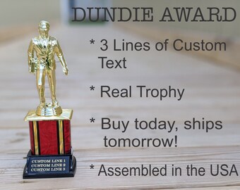 Dundie Award Trophy - Etsy