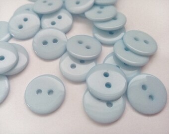 Blue Sewing Buttons - Etsy