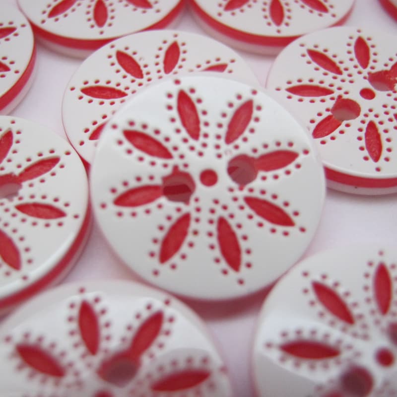 Snowflakes Buttons - Etsy