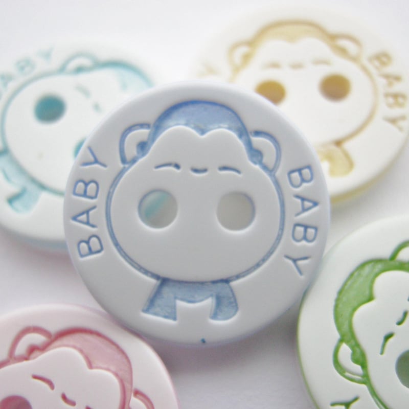 Pink Cartoon Buttons - Etsy UK