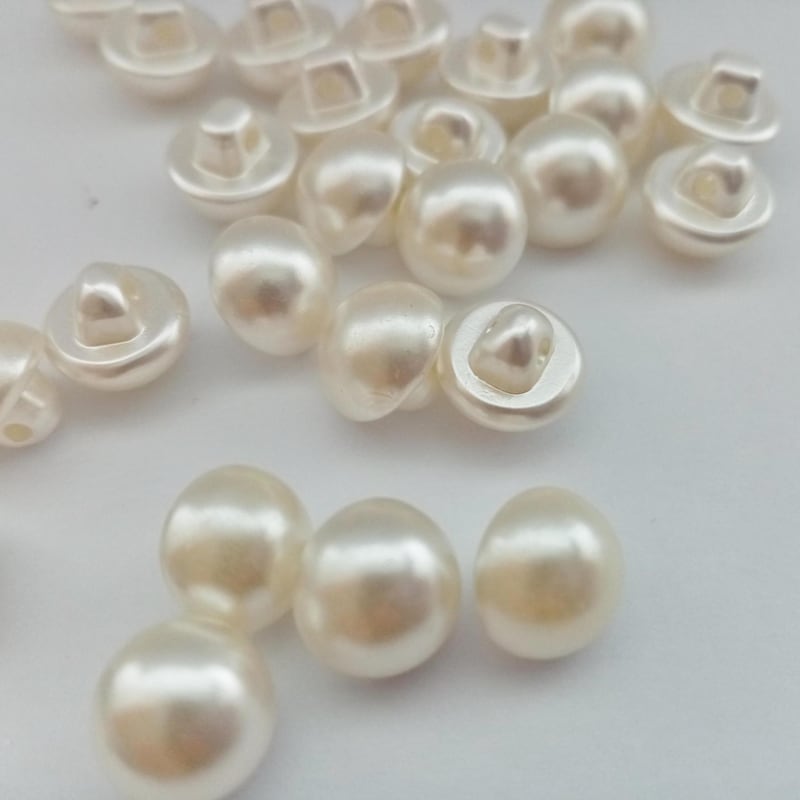 3 Mm Ivory Buttons - Etsy
