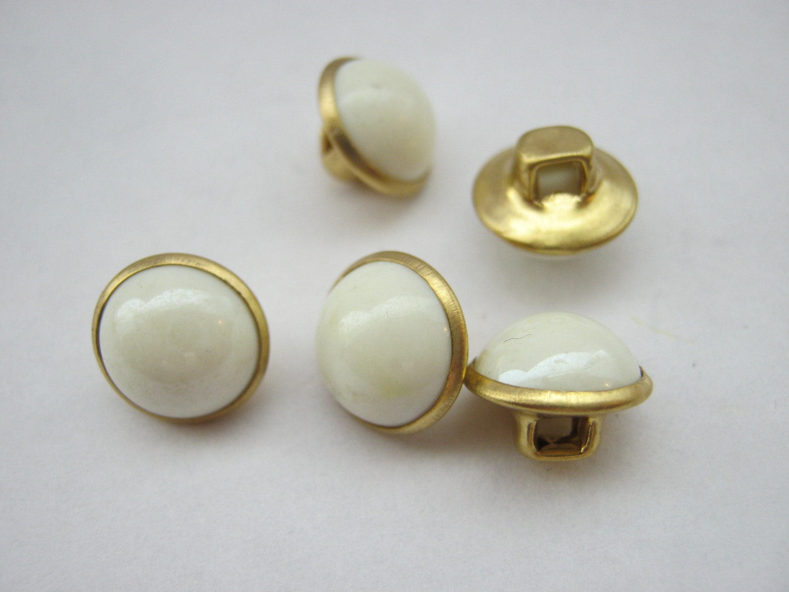 10 Faux Pearl Shank Sewing Buttons 10mm 3/8 Small | Etsy