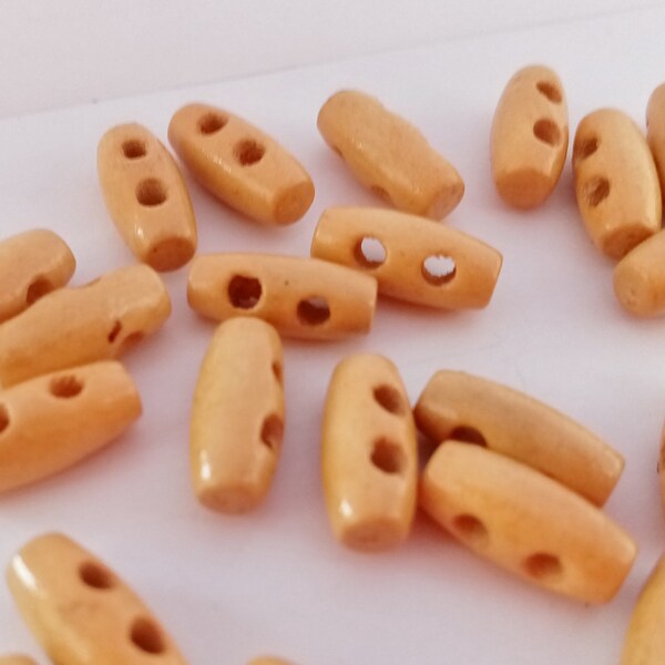 Wood Buttons Etsy