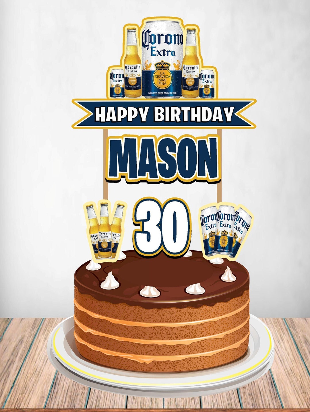 Beer, Beer Cake Topper, Beer Banner, Beer Party Decor, Beer Party ...