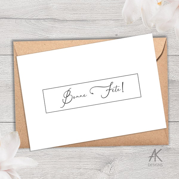 Bonne Fete - Etsy