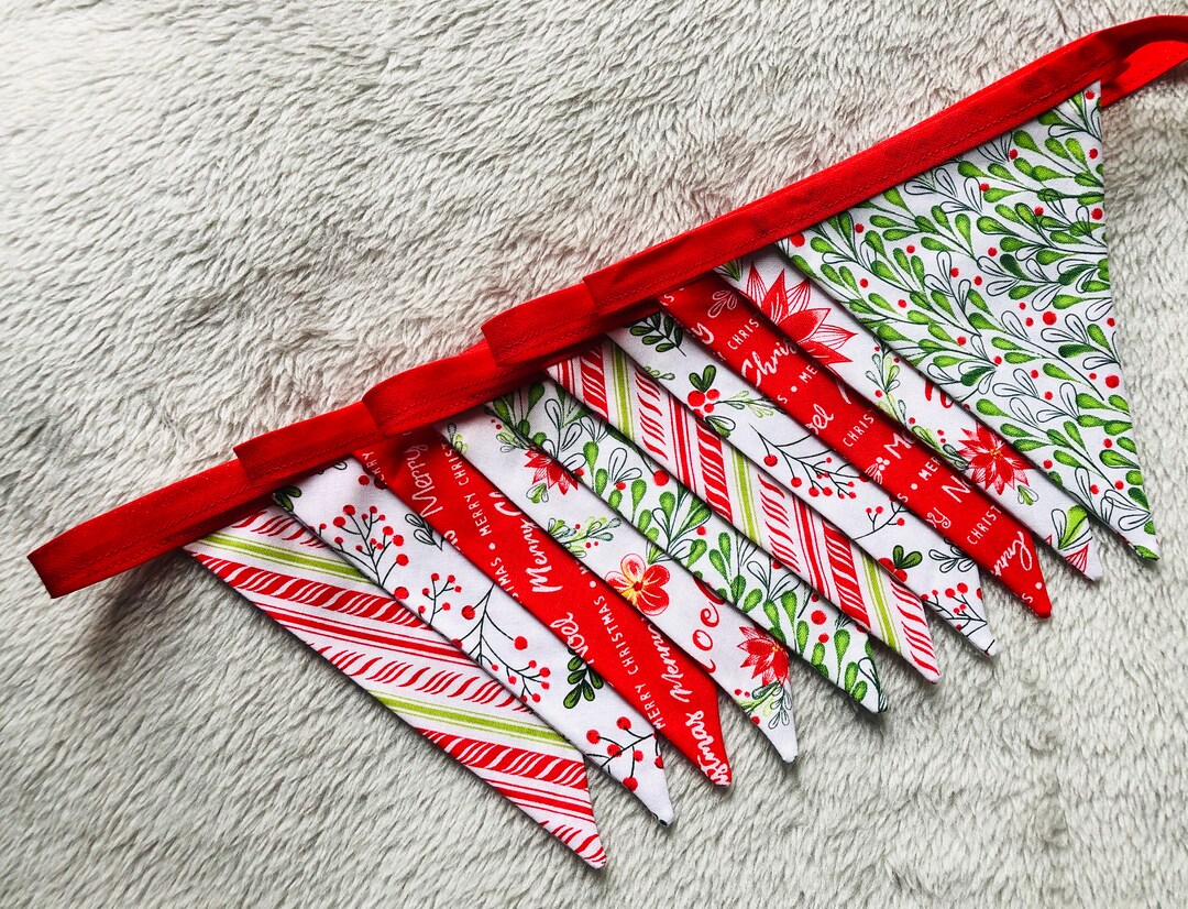 Banderines navideños festivos 3m - Etsy México
