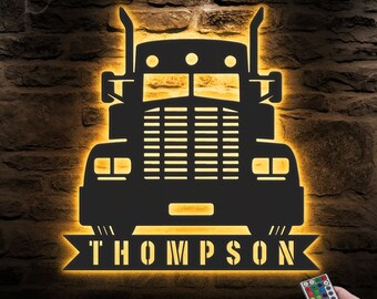 18 Wheeler Wall Art - Etsy