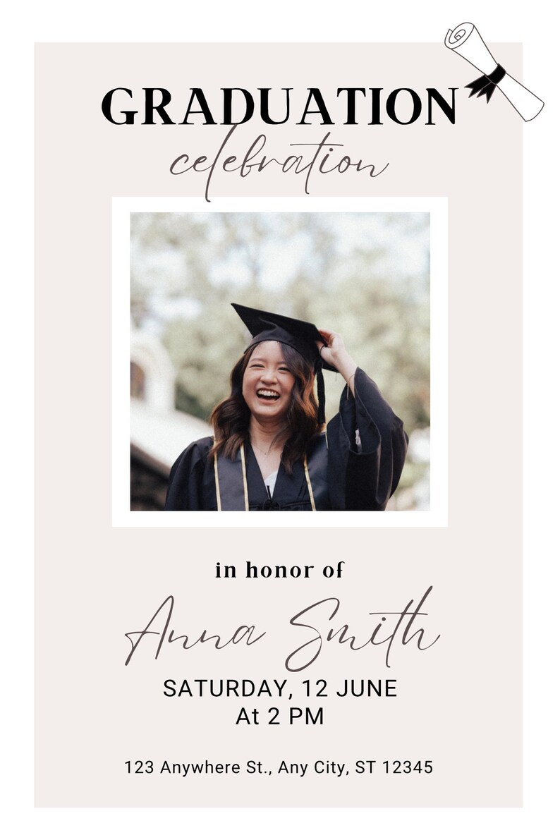 Custom Graduation Invites - Etsy