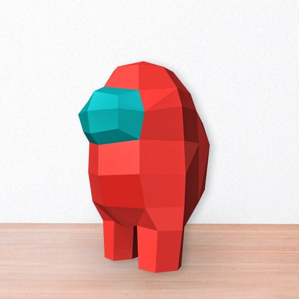 Among Us 3d Papercraft - Etsy