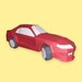 DIY Papercraft Car,papercraft Wall Decor,3d Wall Art,lowpoly Car,3d Car ...