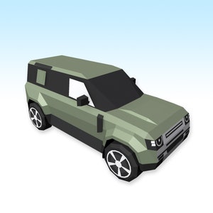 DIY Papercraft SUV Car Model,paper Car,pdf Templates,printable ...
