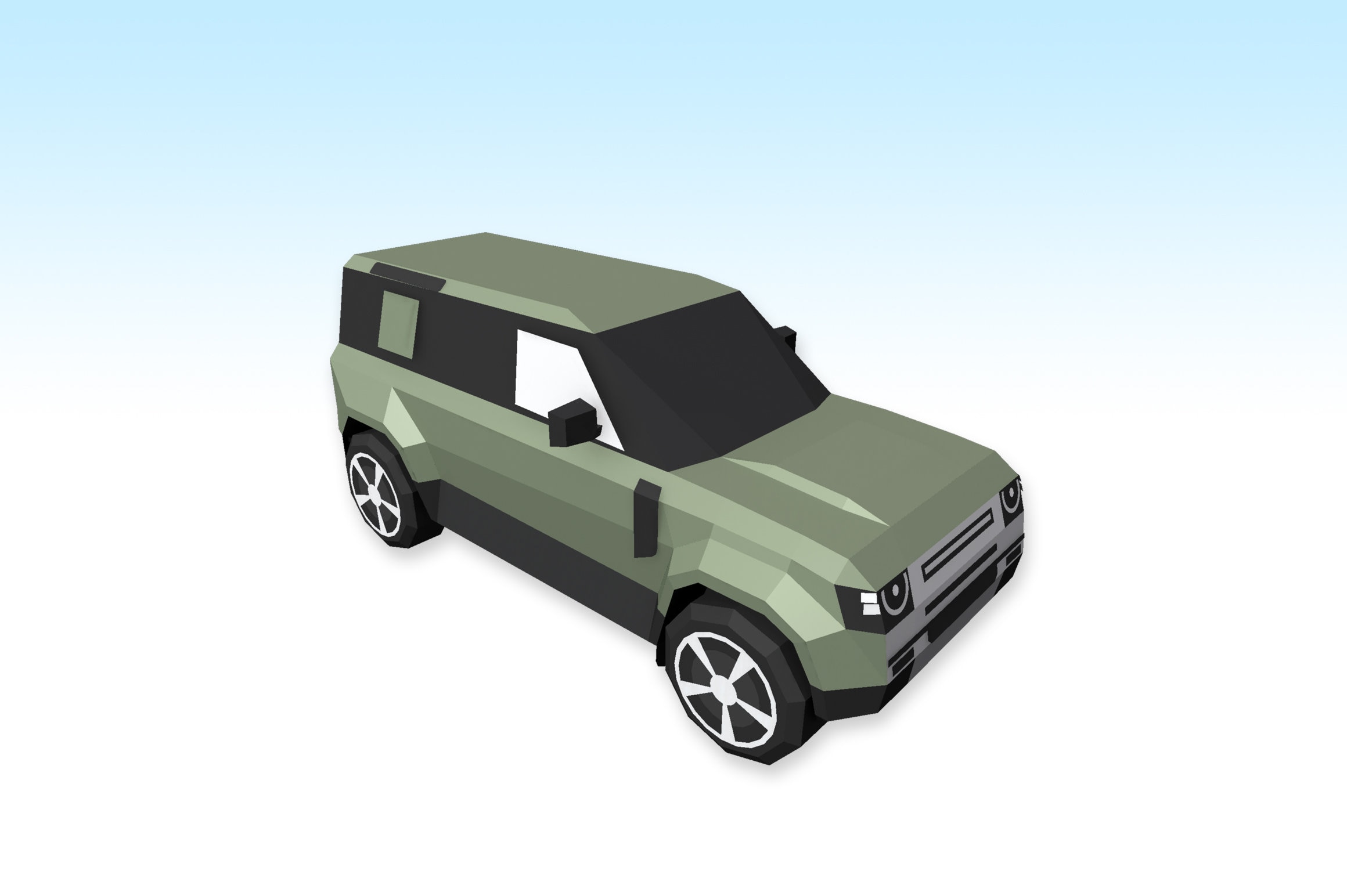DIY Papercraft SUV Car Model,paper Car,pdf Templates,printable ...