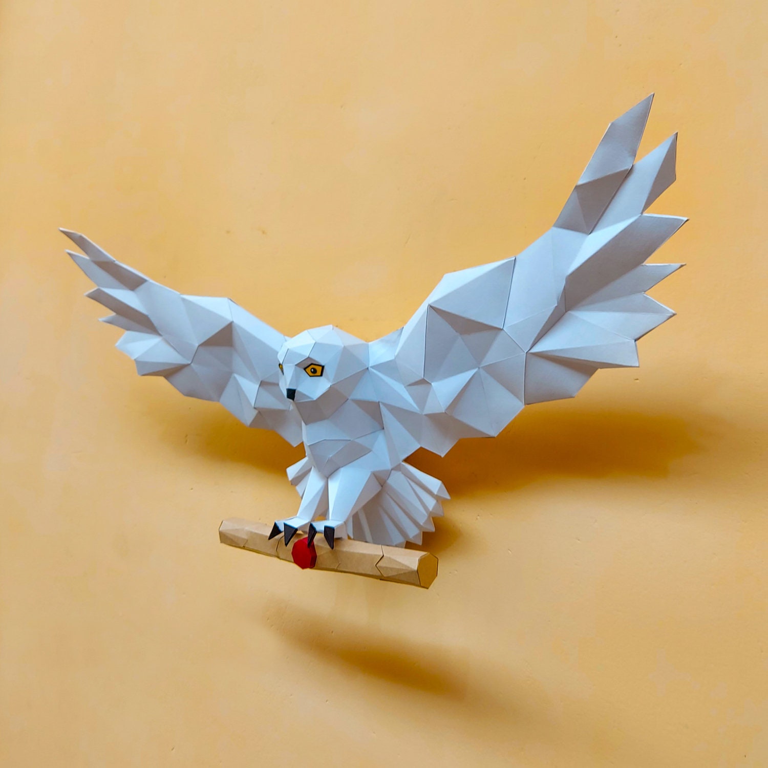 DIY Papercraft Owl3d Owl Modelorigami Owlowl - Etsy