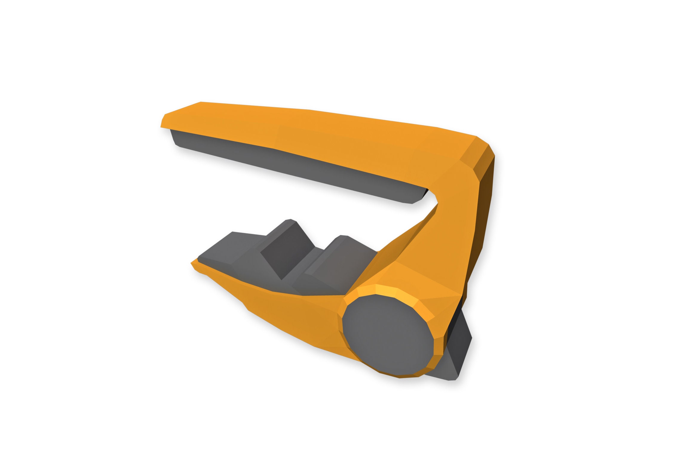 DIY Papercraft Capo Guitar Capo Model Lowpoly Papercraft 3d - Etsy ...