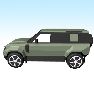 DIY Papercraft SUV Car Model,paper Car,pdf Templates,printable ...