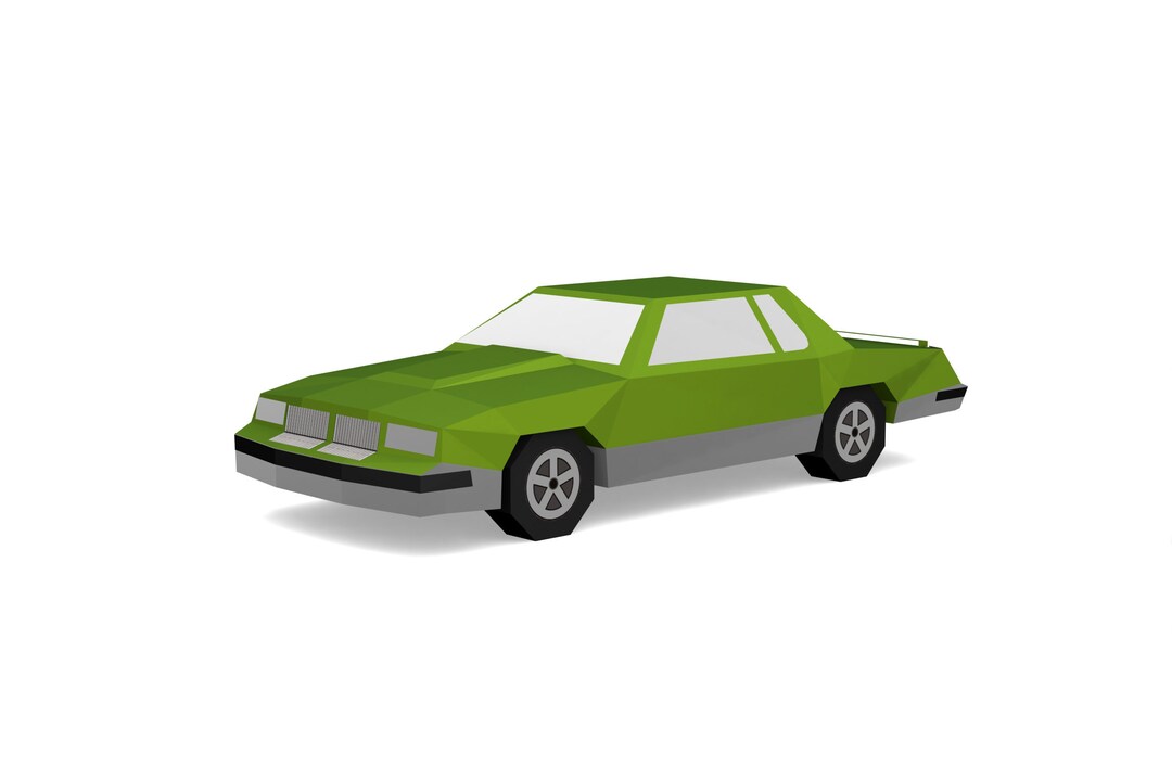 DIY Papercraft Car,paper Car,lowpoly Car,lowpoly Car,car Svg,camaro ...