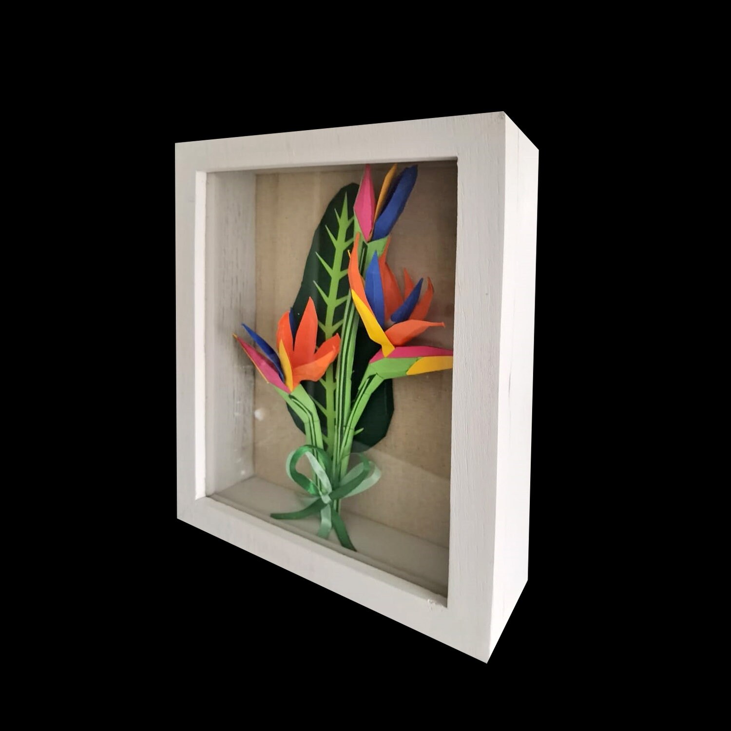 DIY Papercraft Strelitzia Flower,lowpoly Strelitzia Dxf,papercraft ...